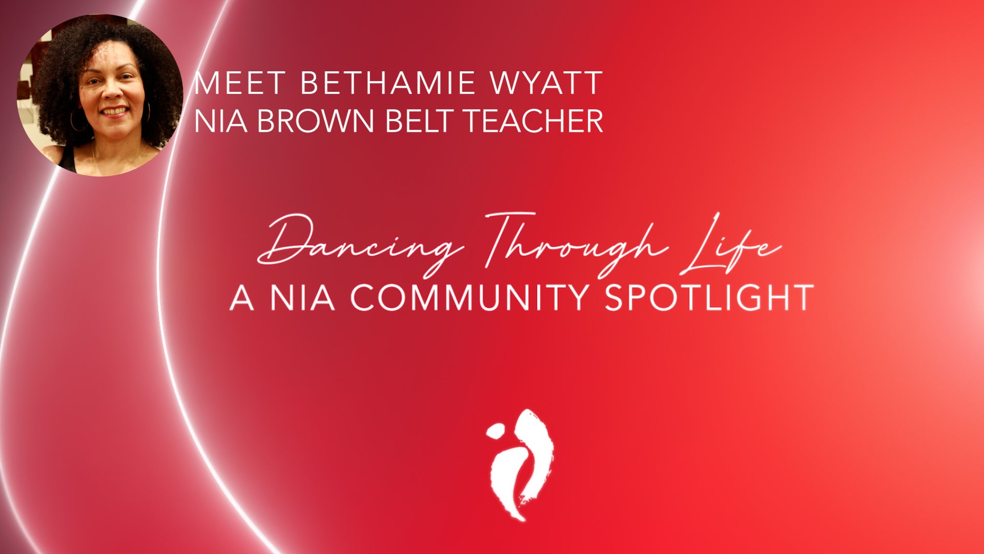 Header for When Nia Brown Belt Teacher Bethamie Wyatt stepped into her ...